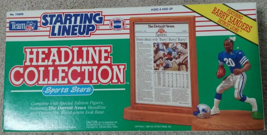1991 NFL Headline - Starting Lineup Figures