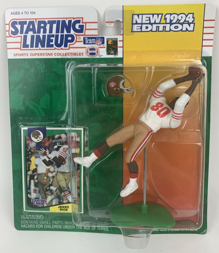 Jerry Rice - 1994 NFL Football - Starting Lineup Figures